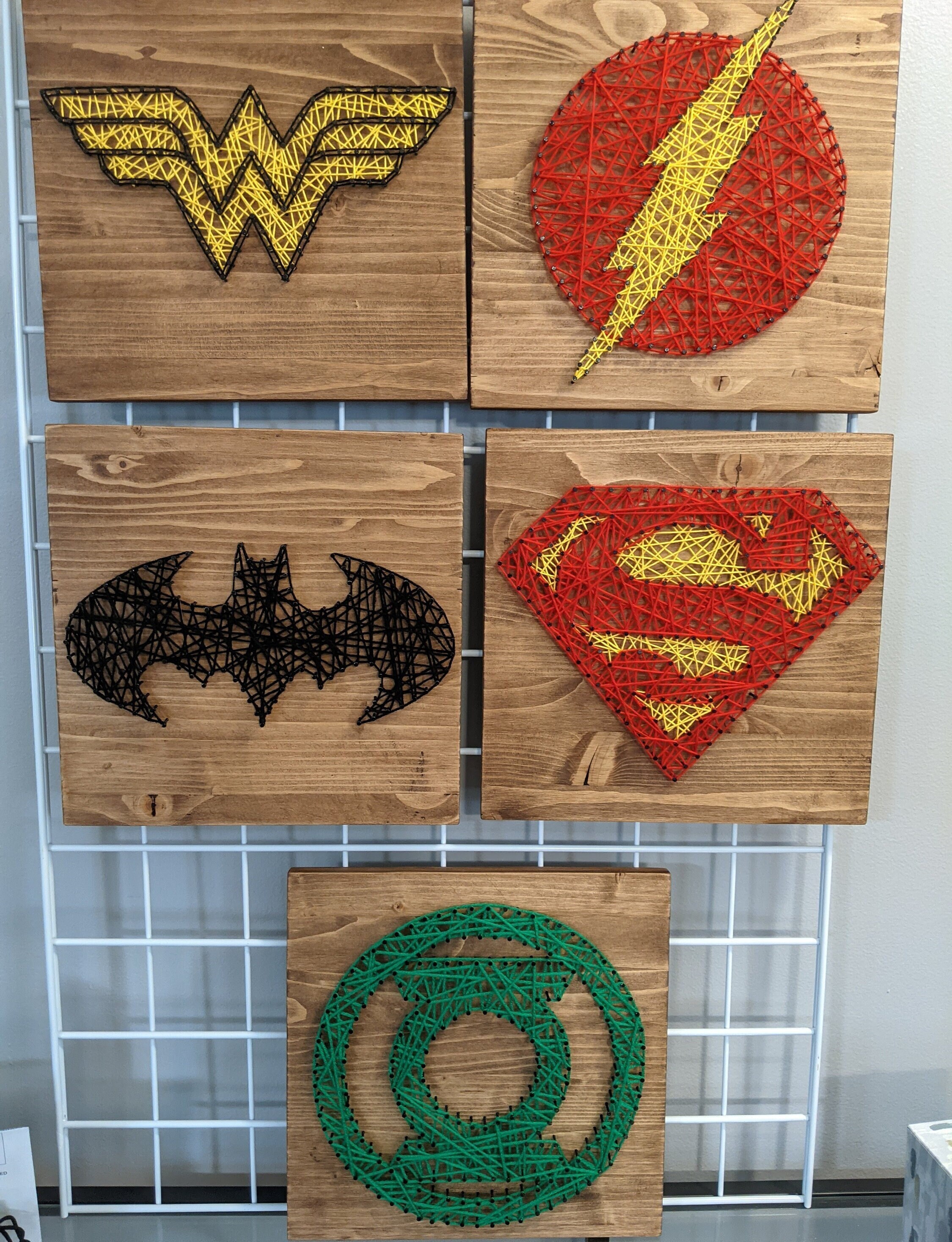 Superhero String Art - Etsy