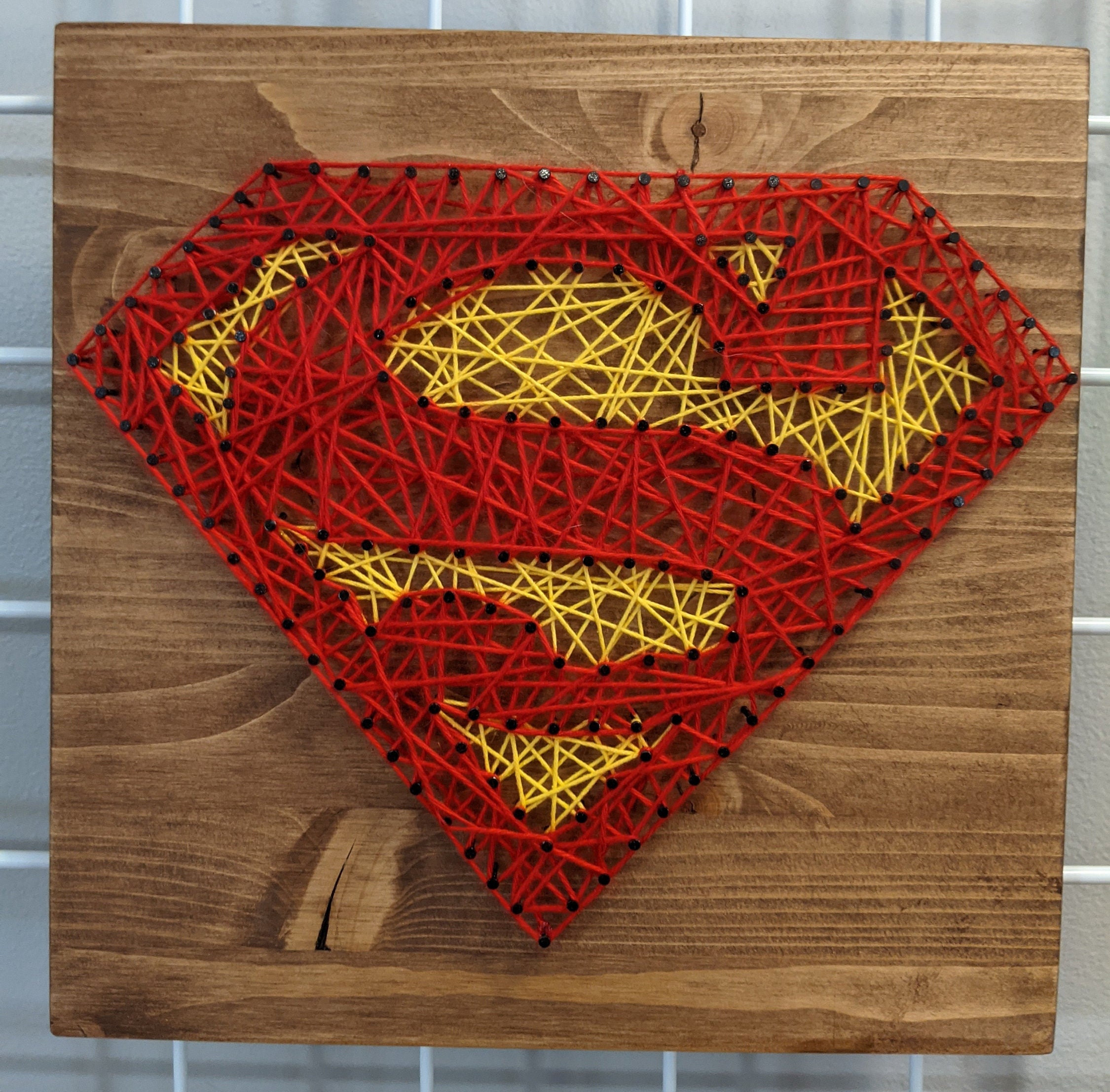 Superhero String Art - Etsy