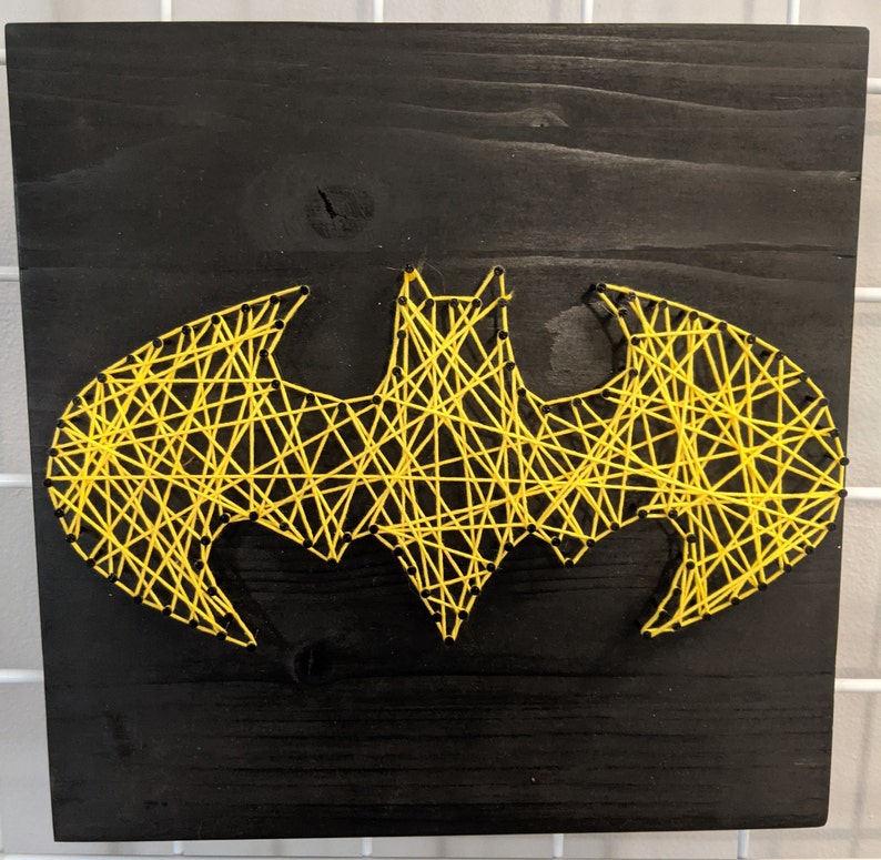 Superhero String Art | Etsy