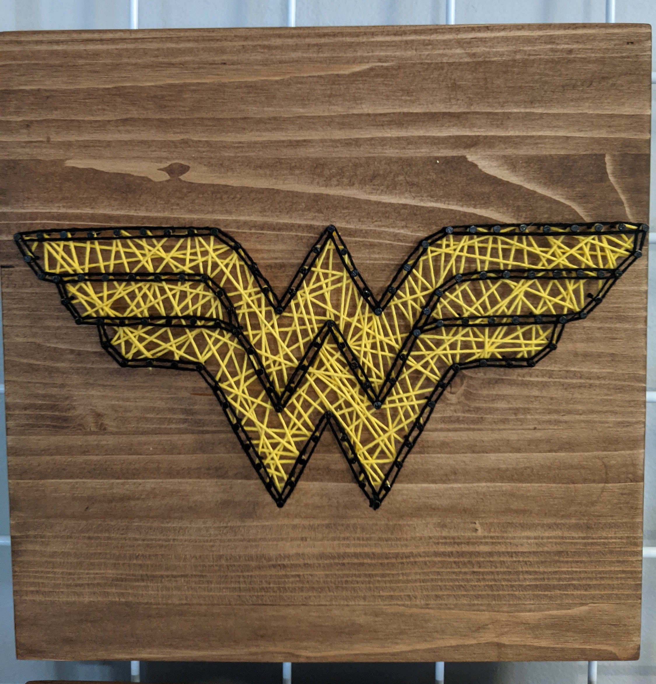 Superhero String Art - Etsy