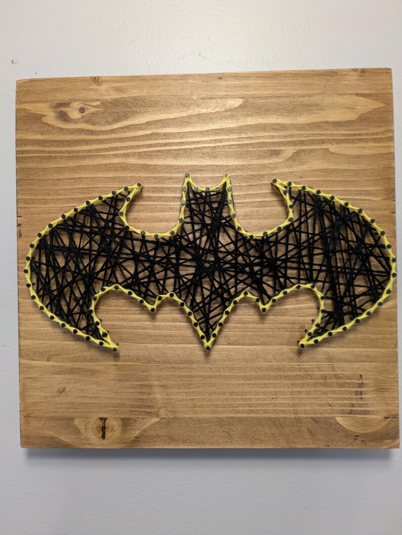 Superhero String Art - Etsy