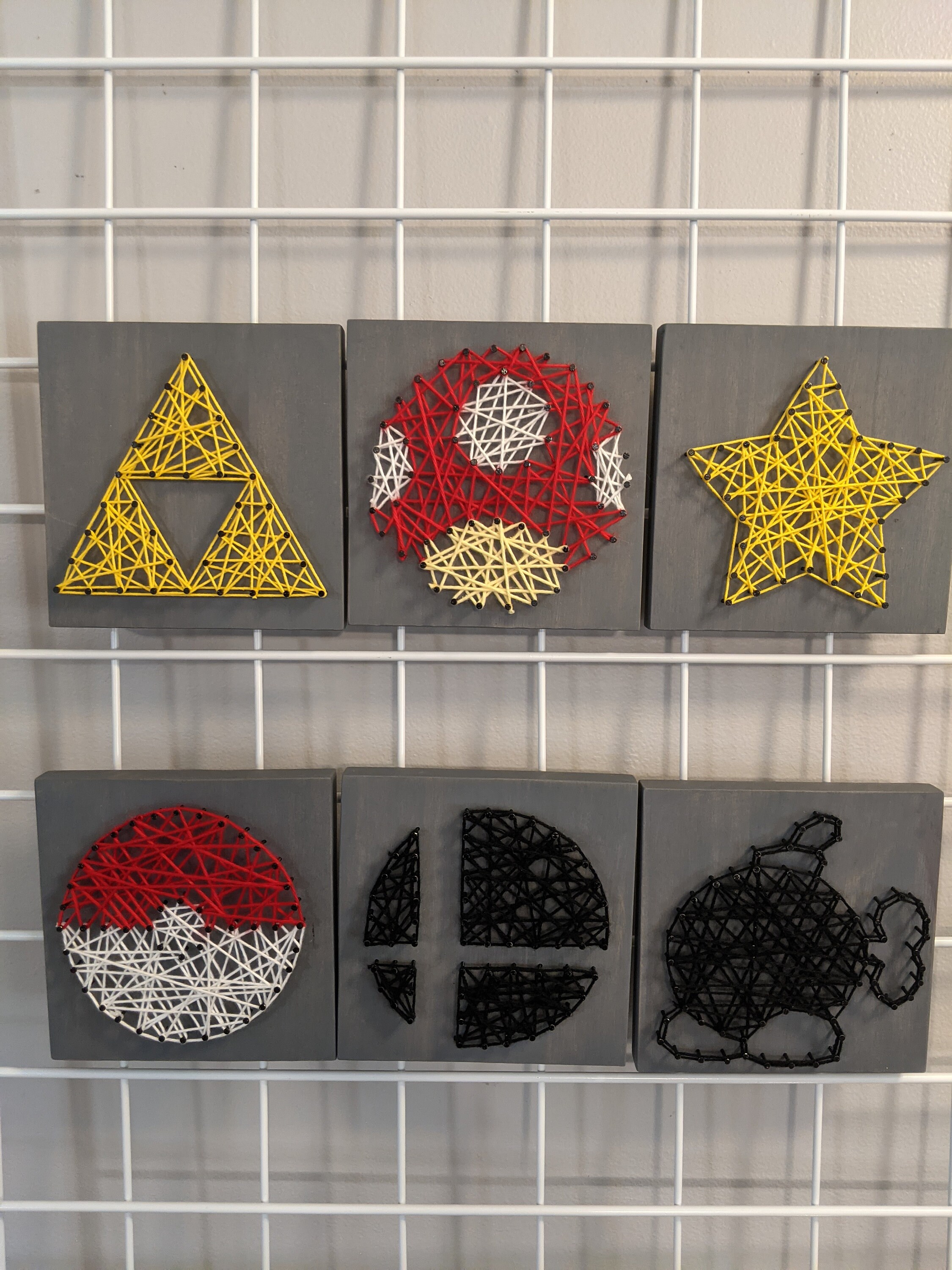 Nintendo String Art | Etsy
