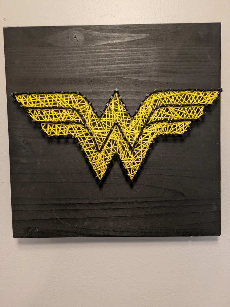 Superhero String Art - Etsy