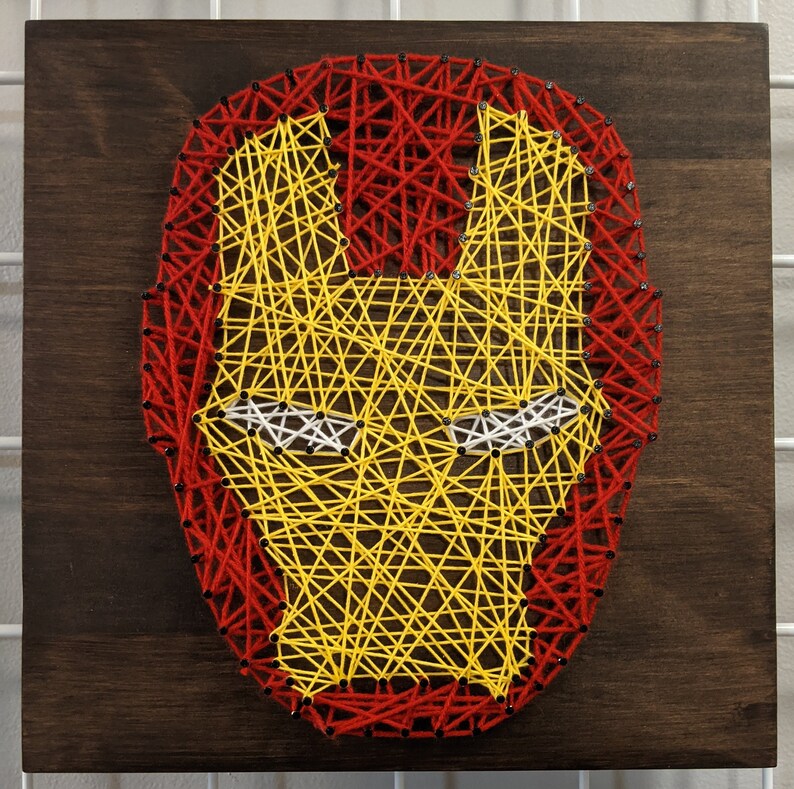 Superhero String Art - Etsy