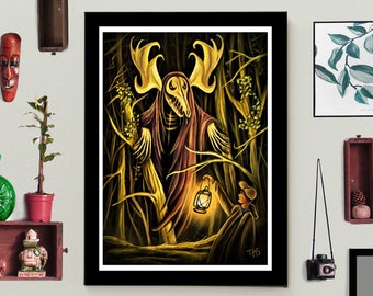 Vintage Cryptid Art - Etsy