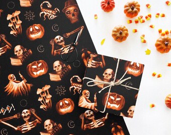 Horror Wrapping Paper - Etsy