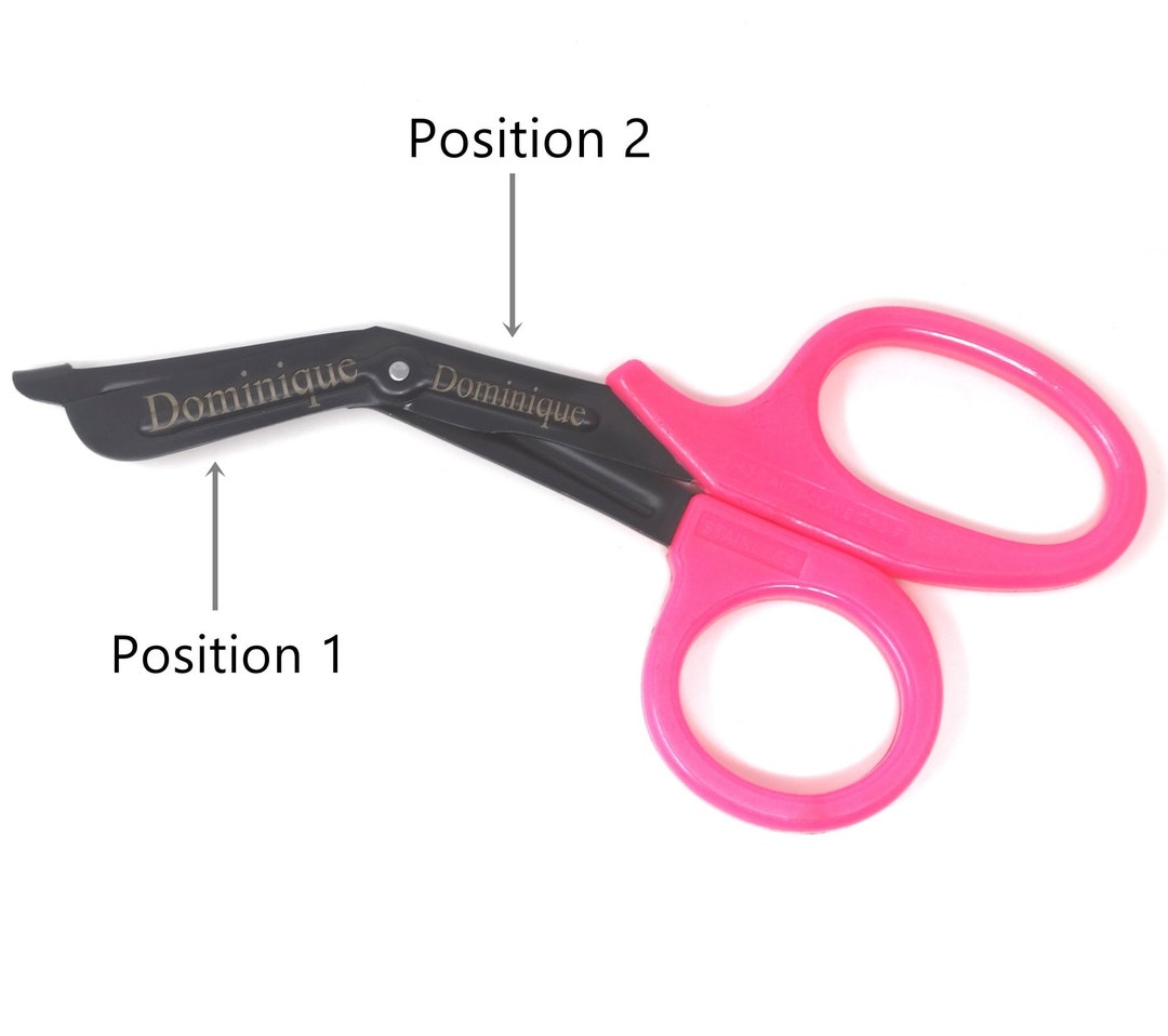 Stainless Steel Gift for Coworker Engraved Name 7.5" Trauma Shears ...