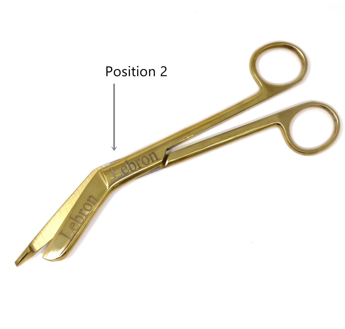 Personalize Nurse Doctor Scissors 7.25 Bandage - Etsy