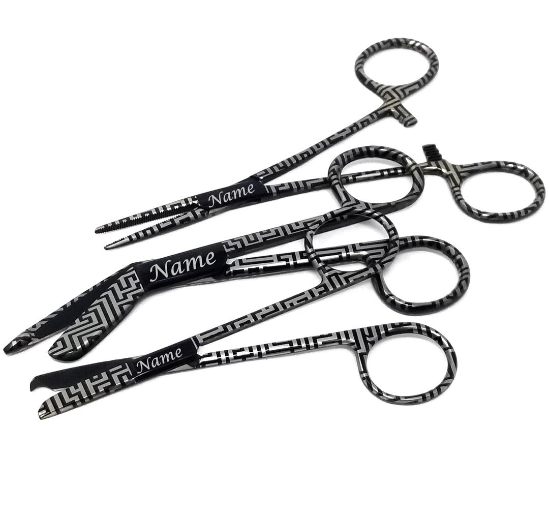 3 Pcs Custom EMS Week Gift Set Black Fluoride Coated Stainless Steel ...
