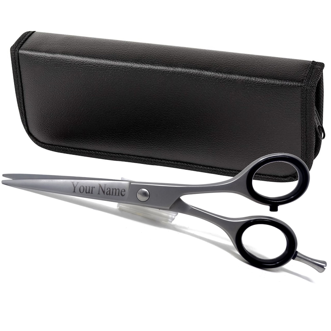 Personalized Professional Barber Haircut Scissors Shears Salon ...