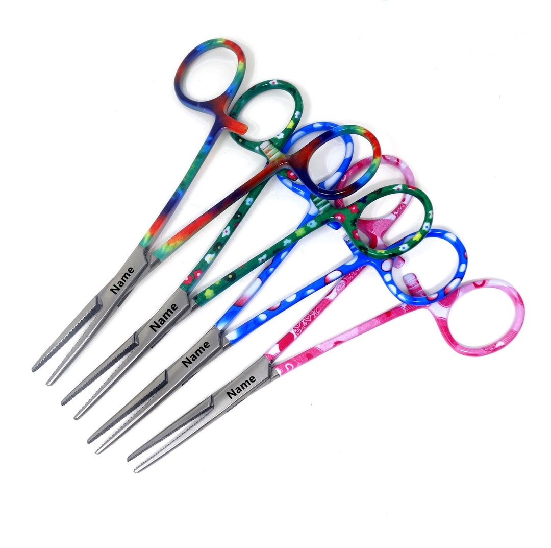 Custom Engraved Hemostat Forceps Doll Making Craft Tools Clamp Forceps ...