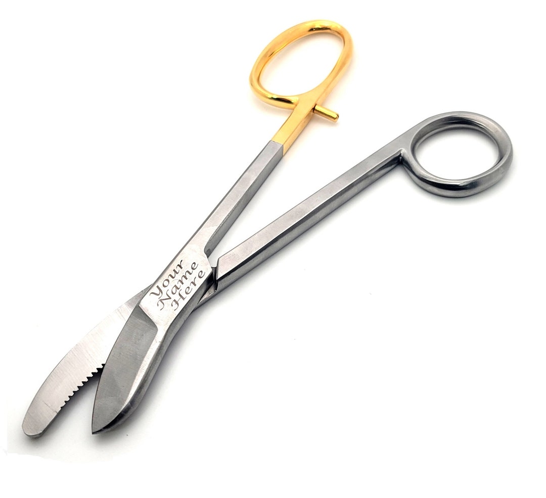 Custom Engraved Personalized Plaster Scissors Stainless Steel 9.5 ...
