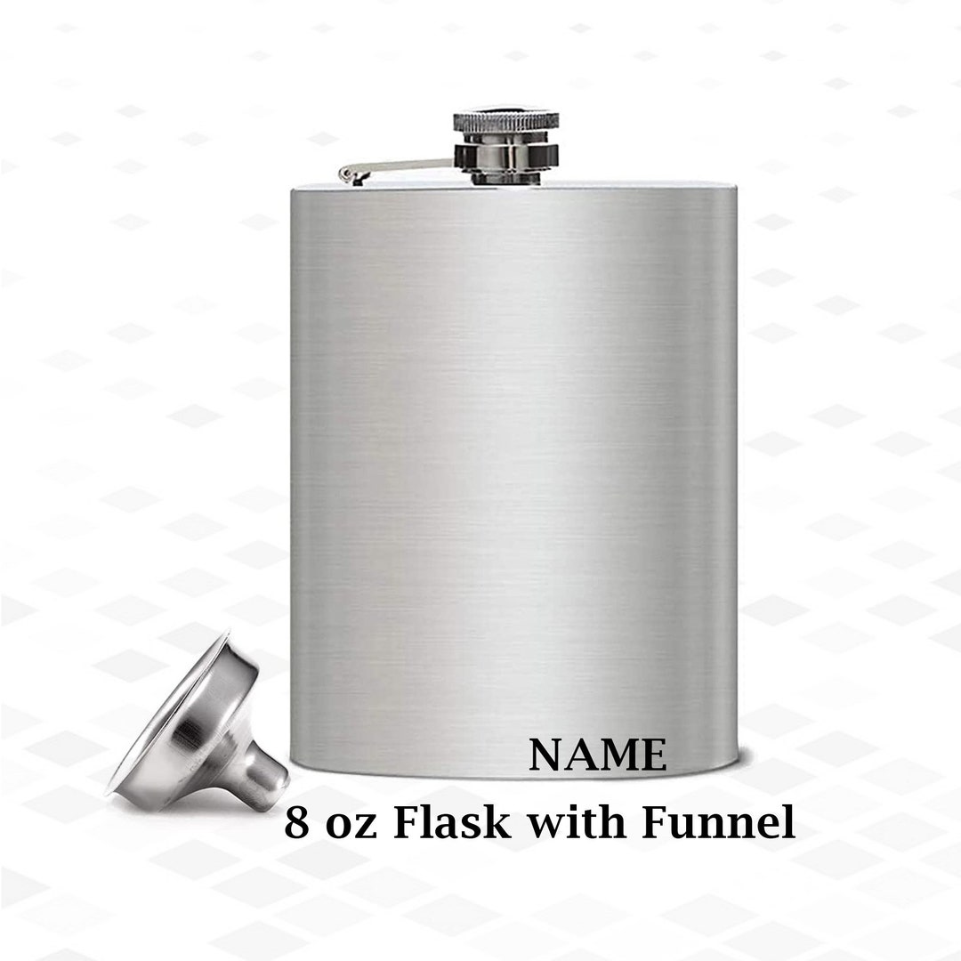 Custom Hip Flask, Personalized Flask, Flask for Men, Engraved Flask ...