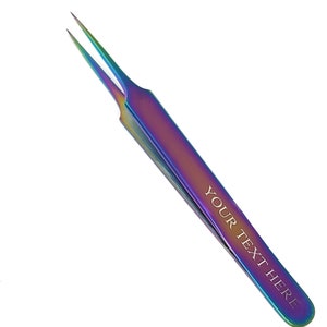 Personalized Rainbow Tweezers, Planner Tweezers, Sticker Tweezers ...
