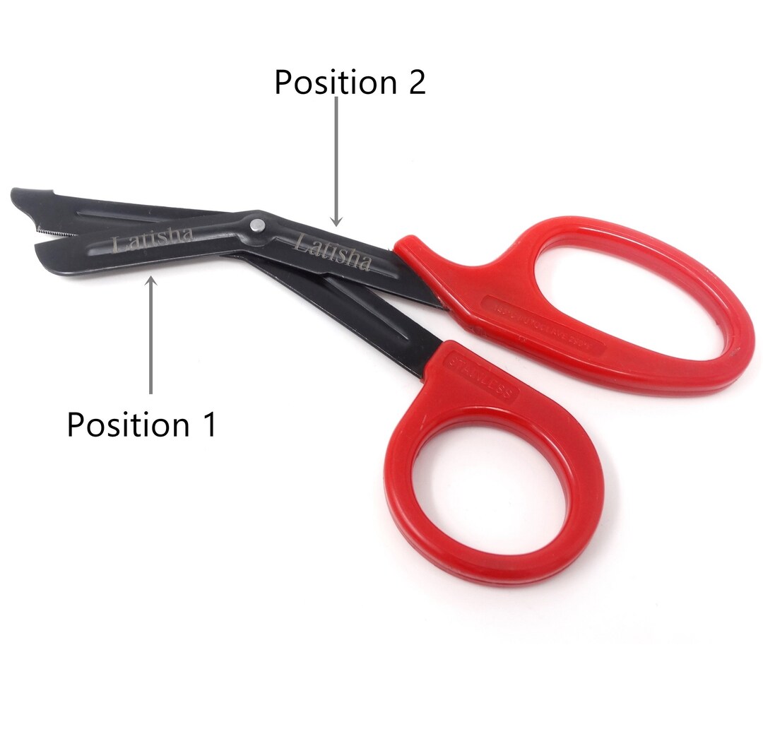 Paramedic EMT Customized Gift - 7.5" Trauma Shears, Fluoride Coated ...