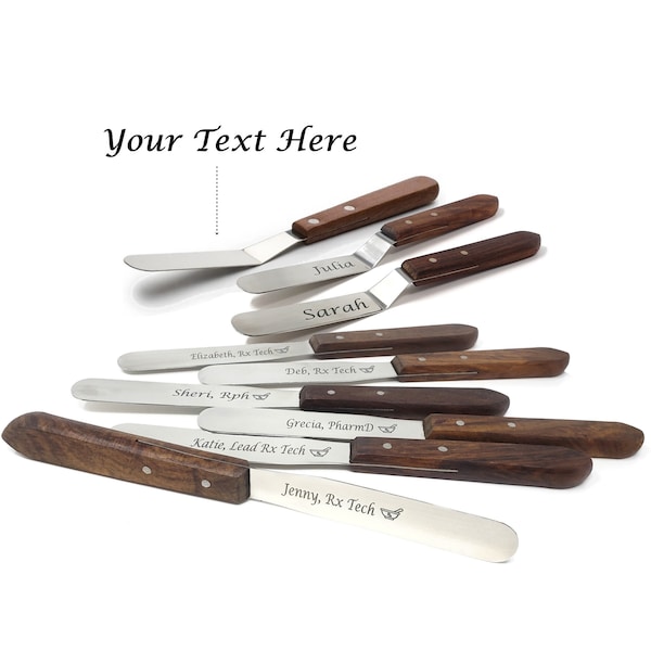 Custom Pharmacy Technician Spatula - Etsy