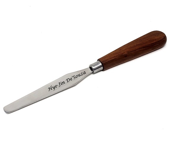 Custom Engrave Art Basic Palette Knife for Chalk Paste Gesso - Etsy