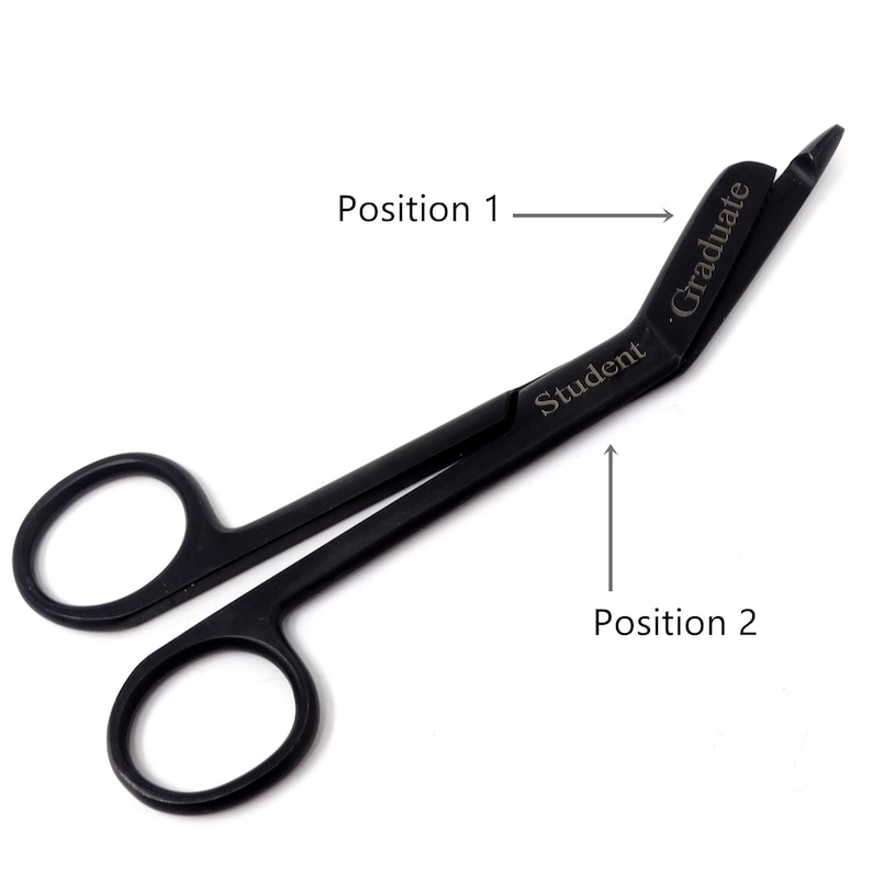 Custom Scissors for Registered Nurse Practitioner - 5.5" Bandage ...