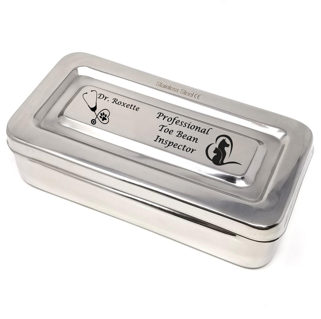 Personalized Vet Tech Week Gift All-purpose Stainless-steel Box for ...
