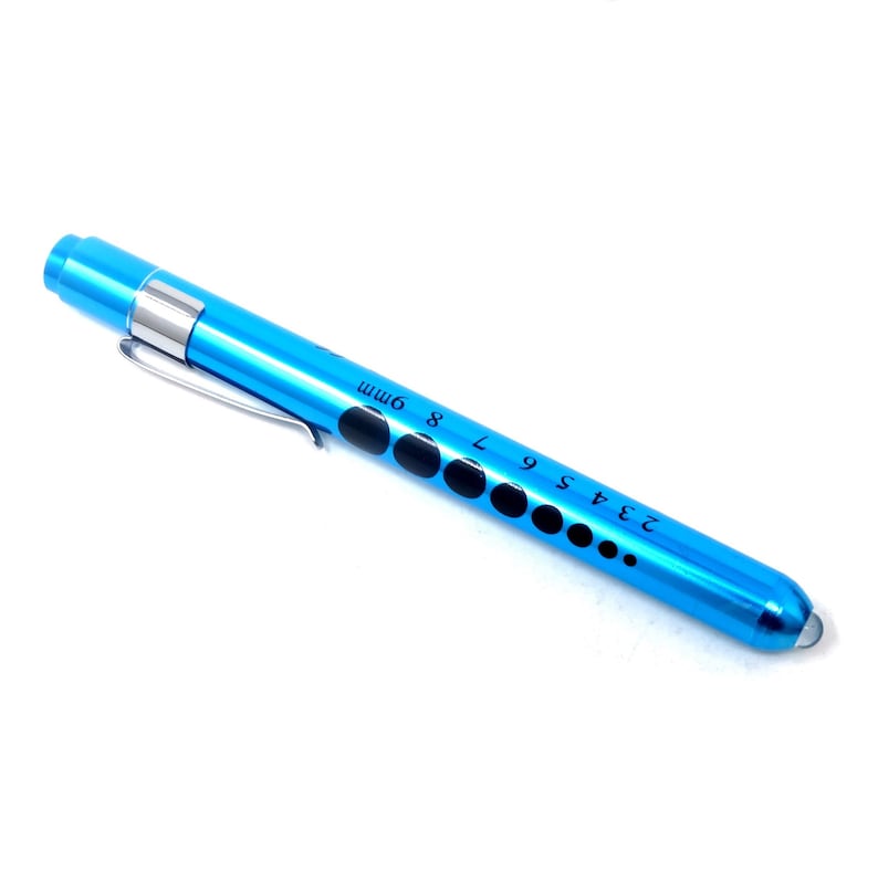Personalized Medical Pen Light Pupil Gauge Ruler LED Nurse Doctor RN ...