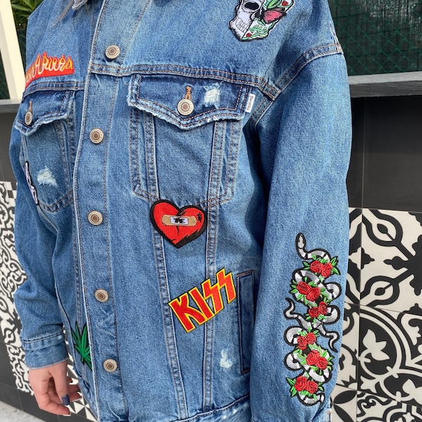 Rock Bands Patches for Jackets - Etsy