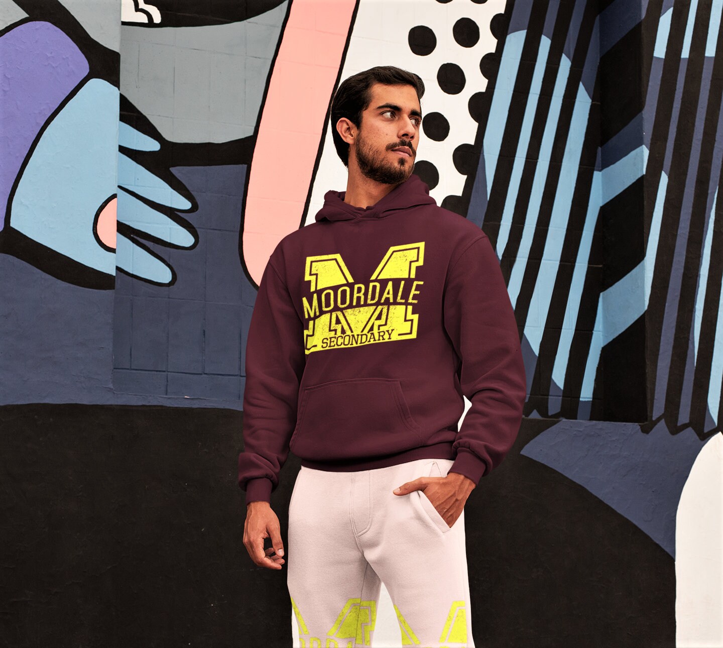 Moordale Secondary School Logo Unisex Hoodie Sex Education Tv Show ...