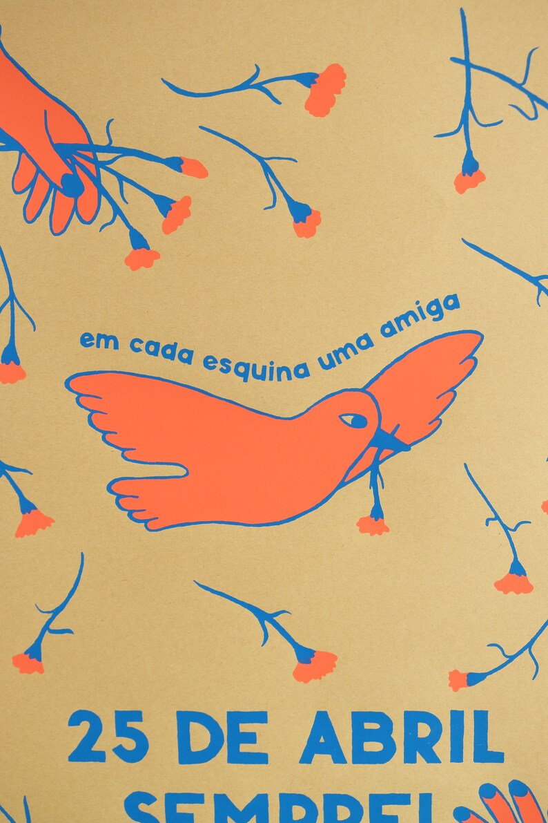 25 De Abril Portugal Poster - Etsy