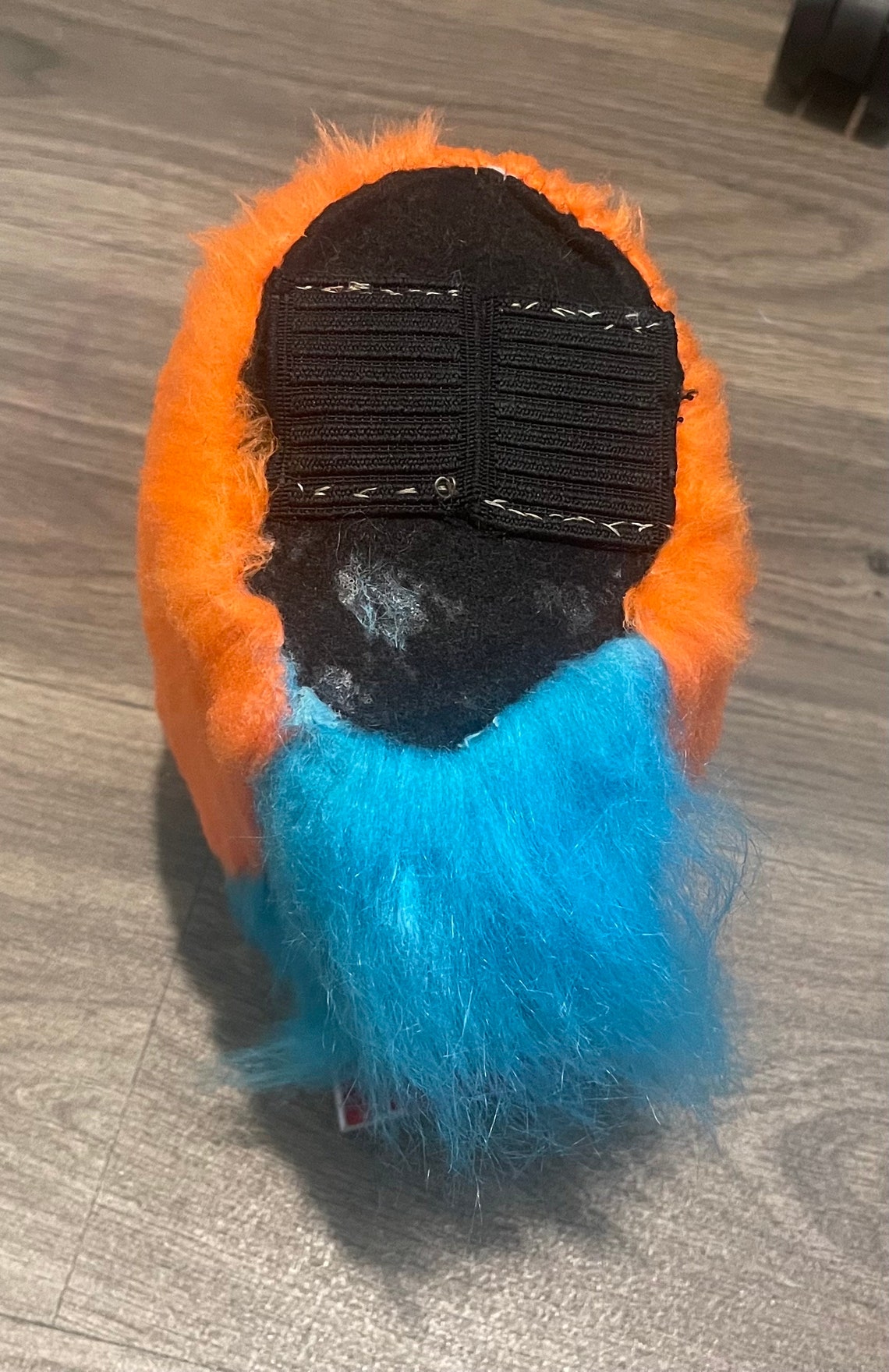 Blue and Orange Small Fursuit Tail - Etsy