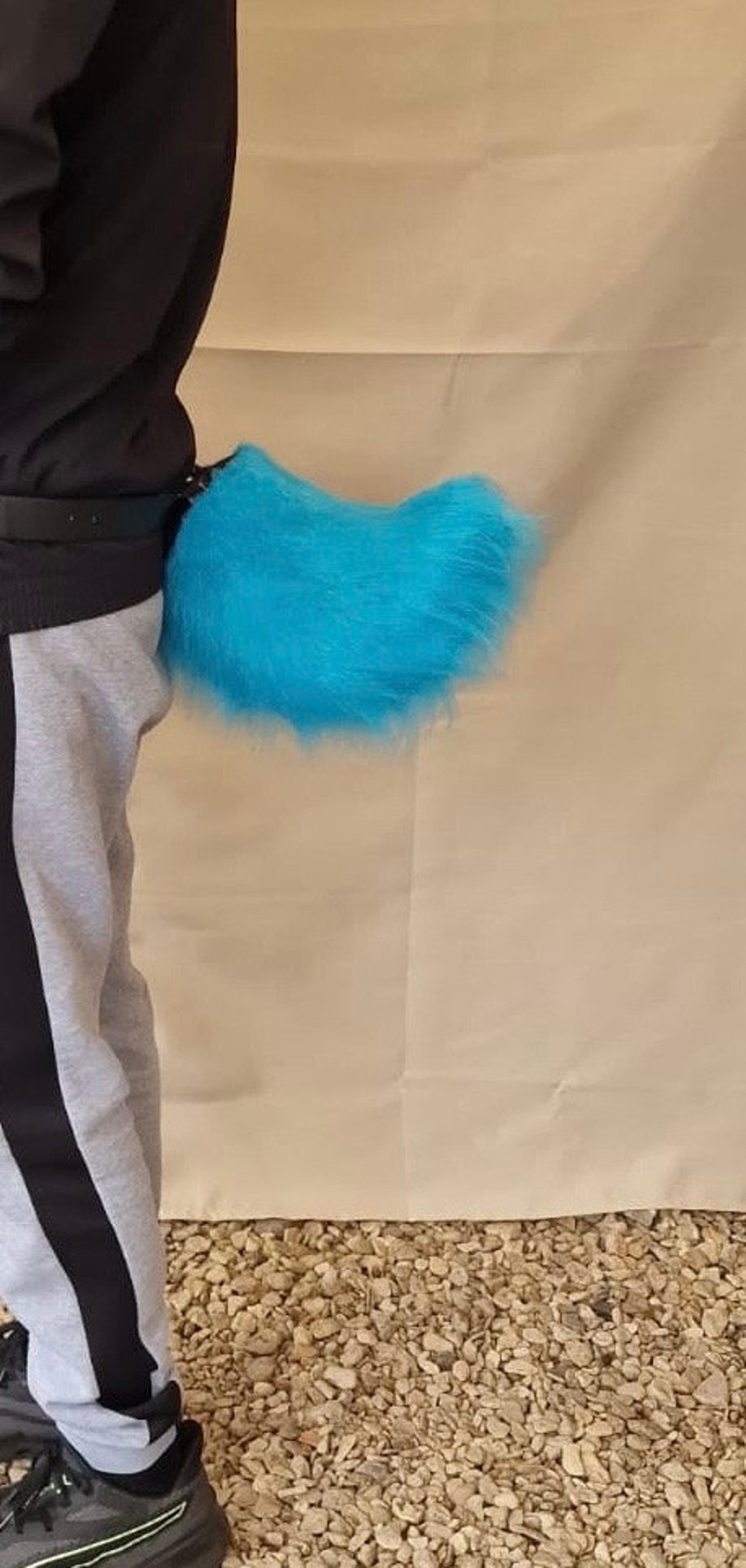Blue Small Fursuit Tail - Etsy
