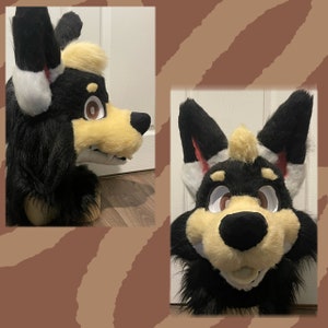 Canine Partial Fursuit Premade - Etsy