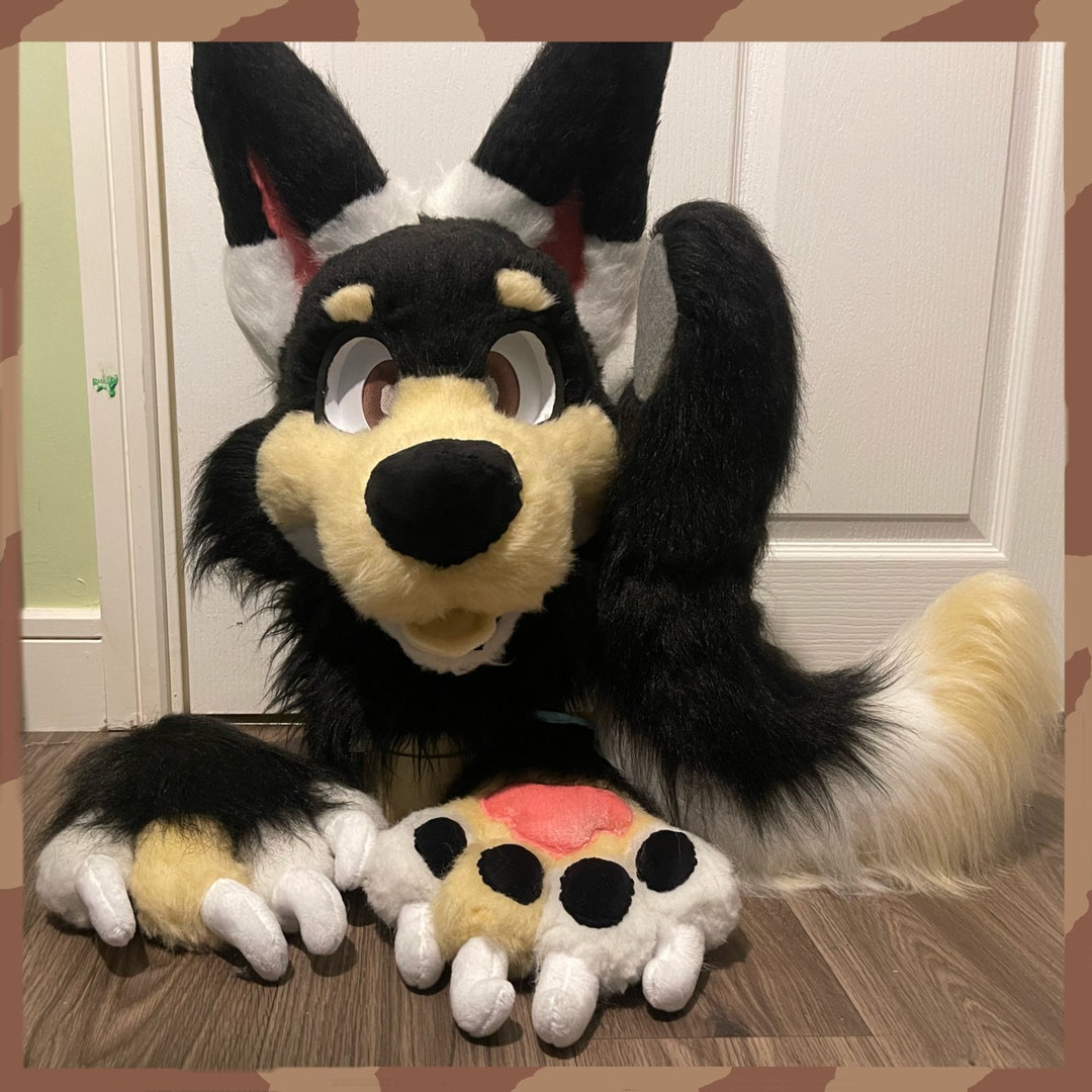 Canine Partial Fursuit Premade - Etsy
