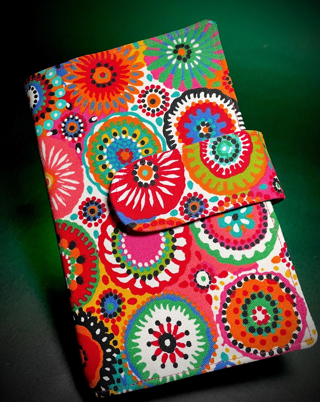 Custom Fabric Bible Cover: Magnetic Closure With Zipper and Slip ...