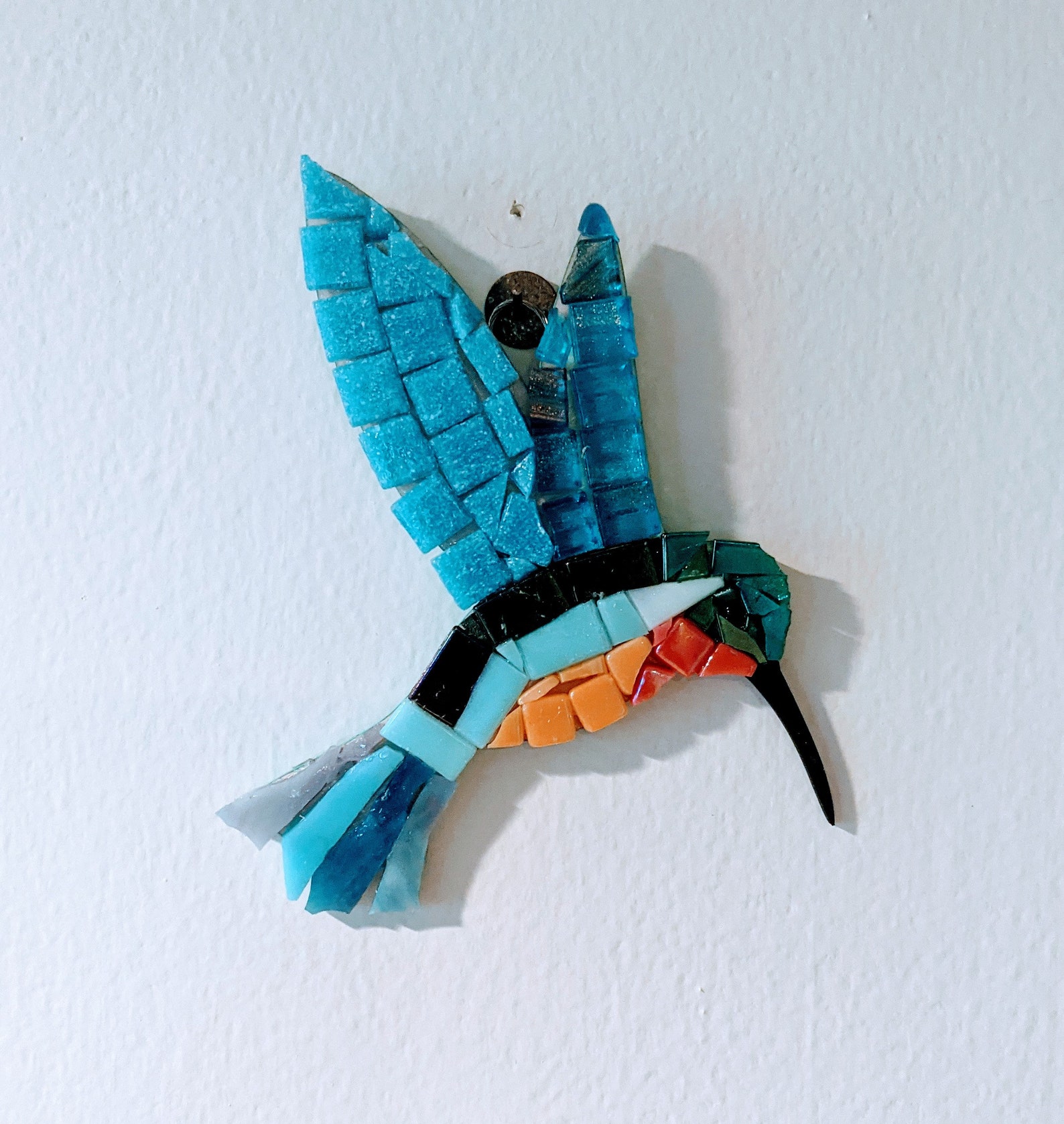 Hummingbird mosaic | Etsy