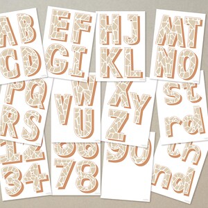 Dinosaur Alphabet Banner Set, Printable Dino Garland, Letters A to Z ...