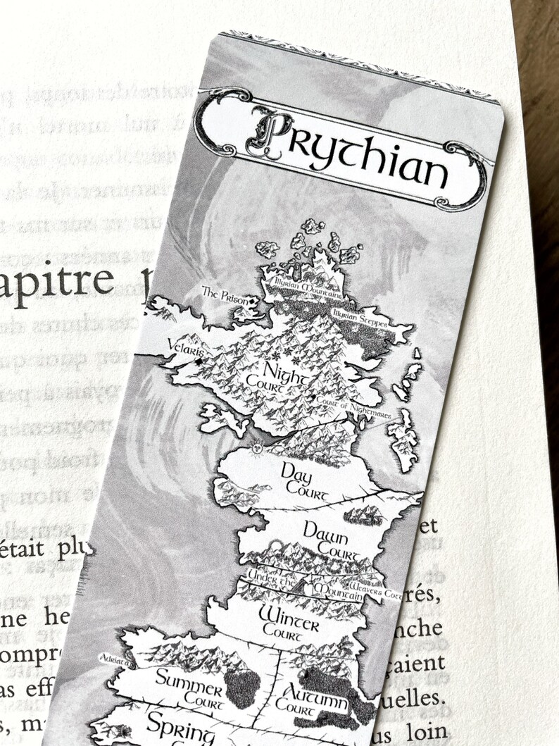 Mapa de Acotar marcador prythian - Etsy México