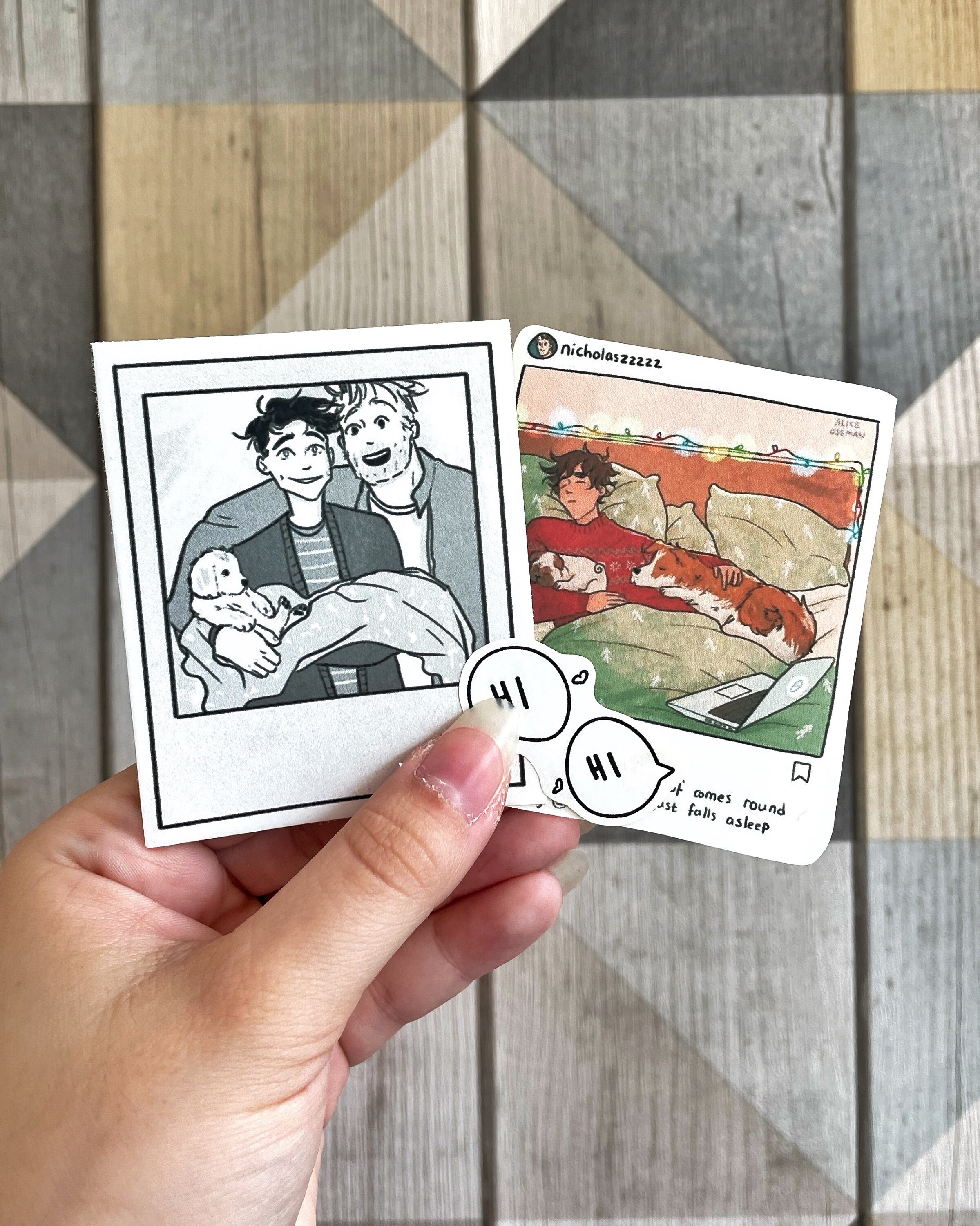 Heartstopper Stickers , Nick and Charlie, Hi - Etsy