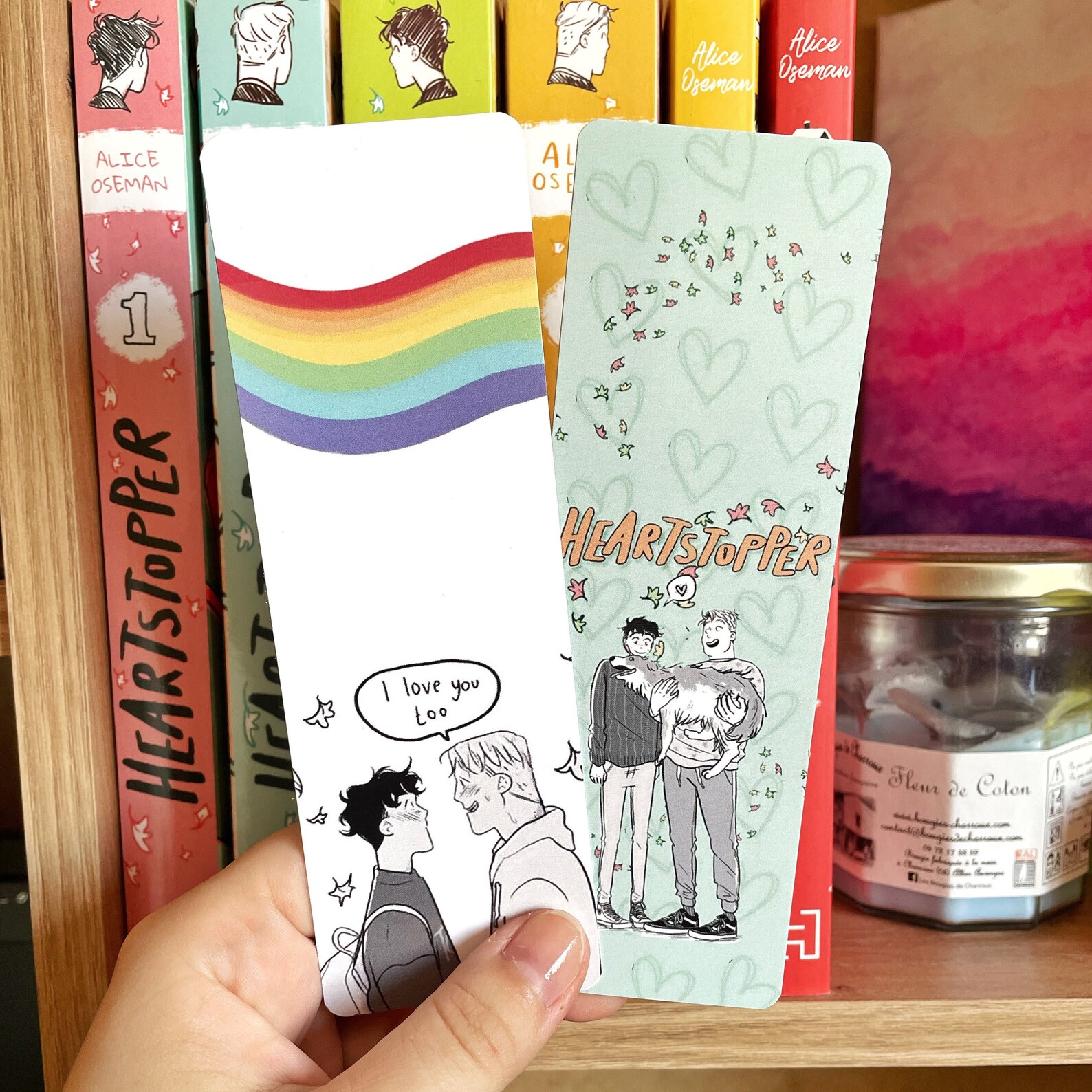 Heartstopper bookmarks, NICK AND CHARLIE , Alice oseman - Etsy France
