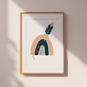 Boho Rainbow Classroom Decor, Boho Rainbow Posters, Boho Rainbow Wall ...