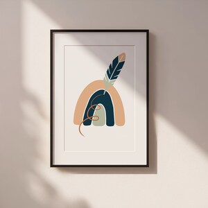 Boho Rainbow Classroom Decor, Boho Rainbow Posters, Boho Rainbow Wall ...