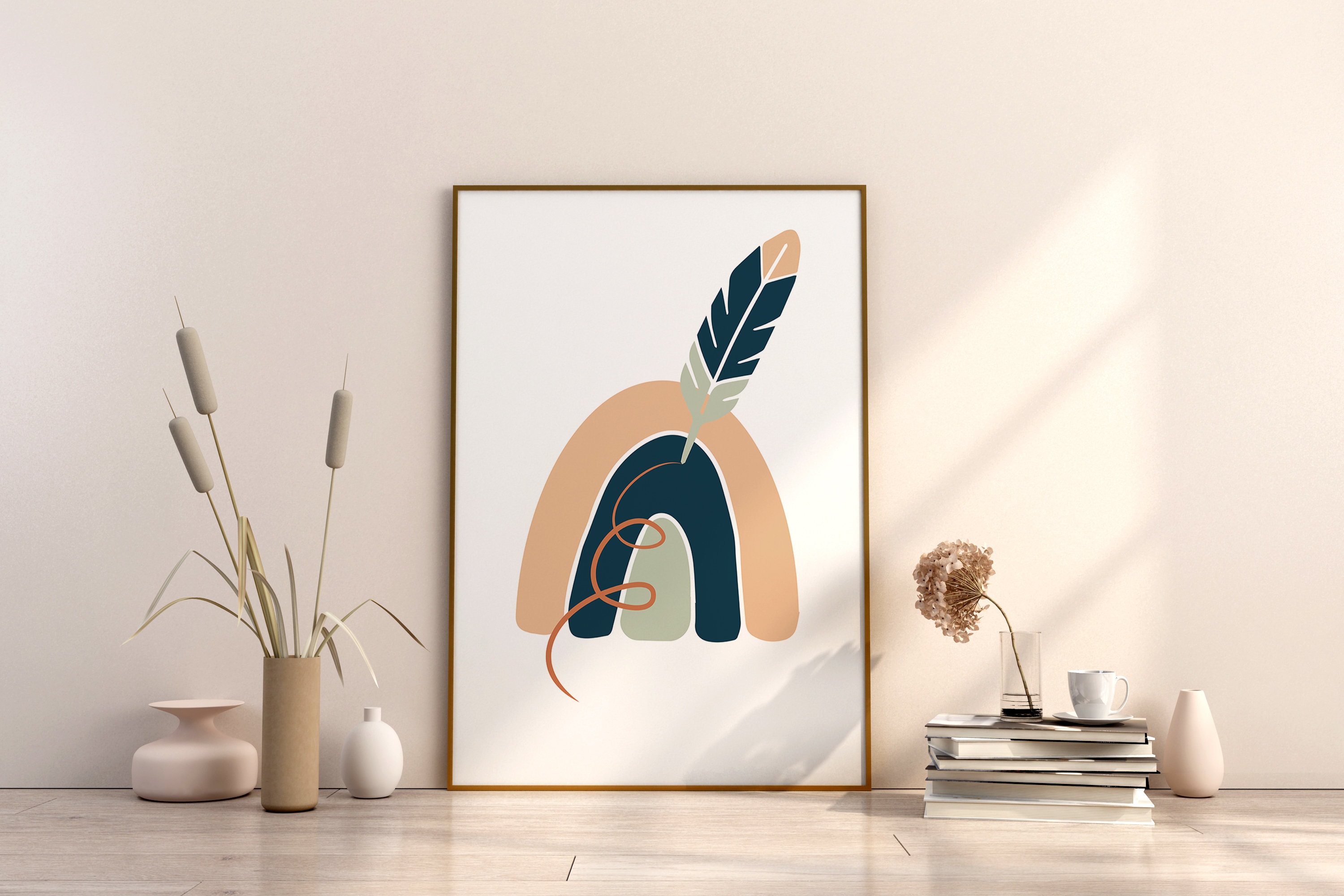 Boho Rainbow Classroom Decor Boho Rainbow Posters Boho - Etsy