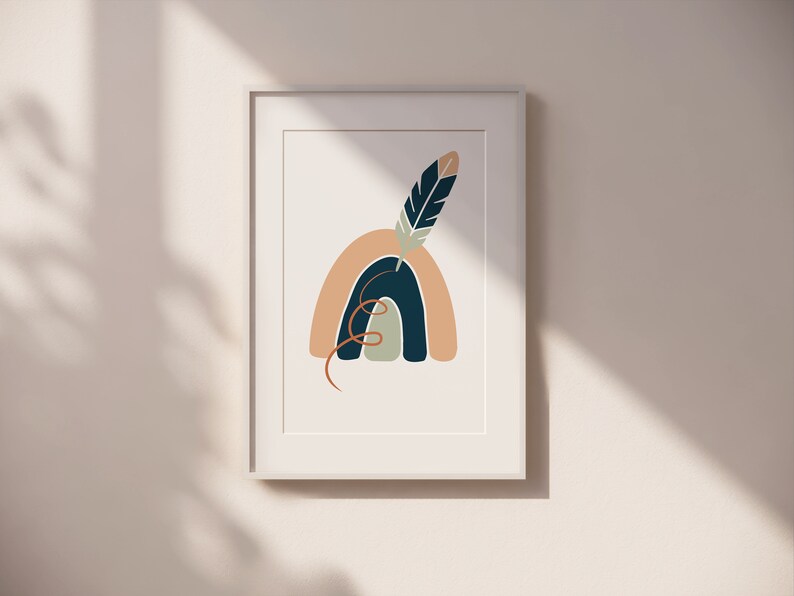 Boho Rainbow Classroom Decor, Boho Rainbow Posters, Boho Rainbow Wall ...