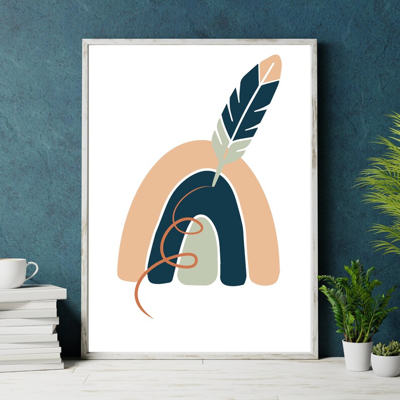 Boho Rainbow Classroom Decor Boho Rainbow Posters Boho - Etsy