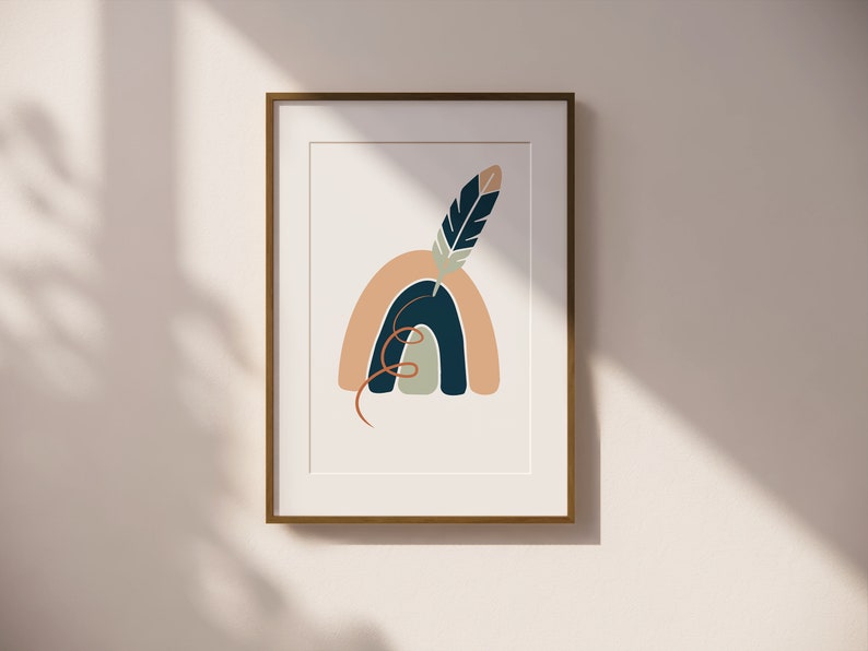 Boho Rainbow Classroom Decor, Boho Rainbow Posters, Boho Rainbow Wall ...