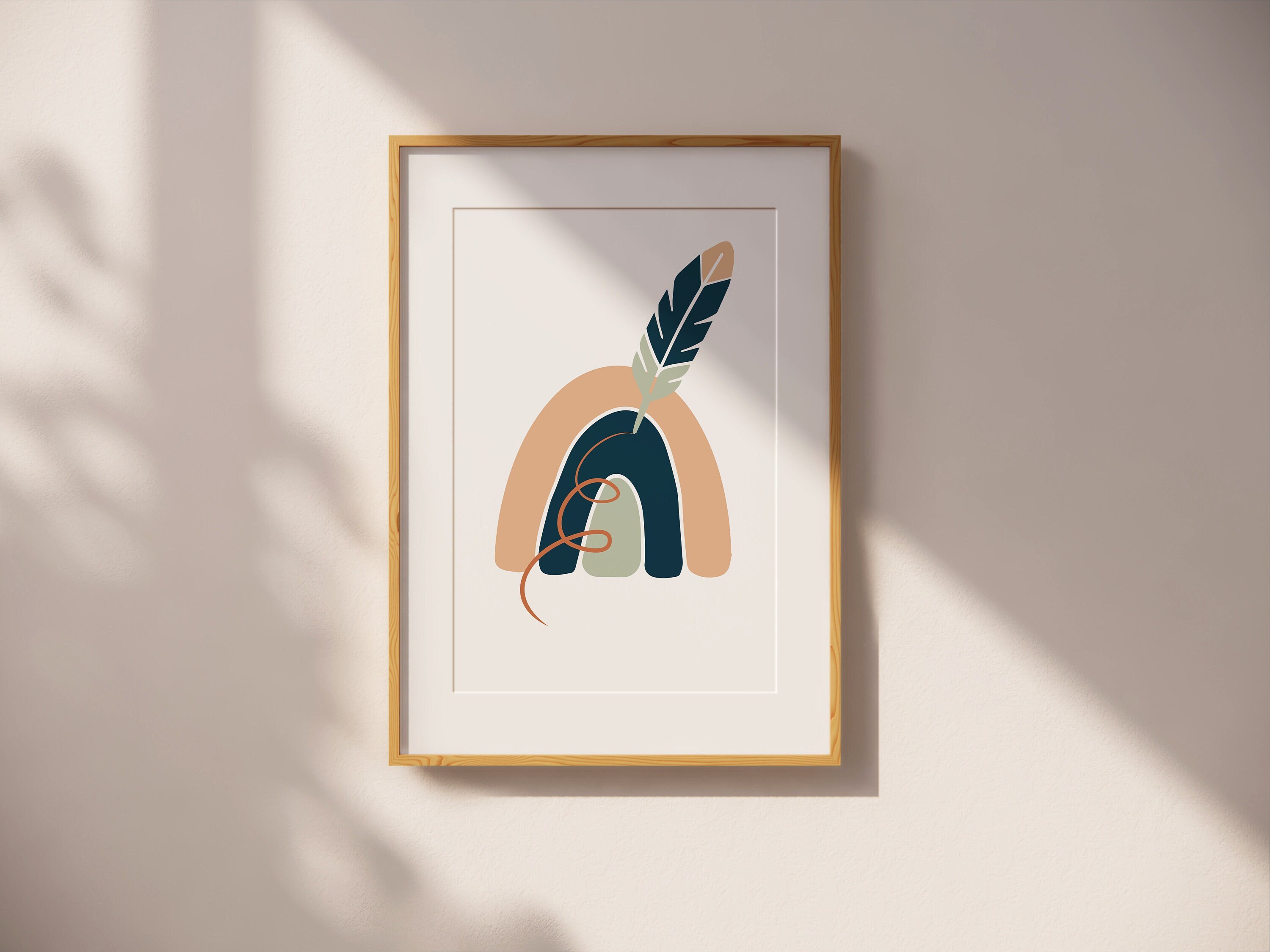 Boho Rainbow Classroom Decor, Boho Rainbow Posters, Boho Rainbow Wall ...