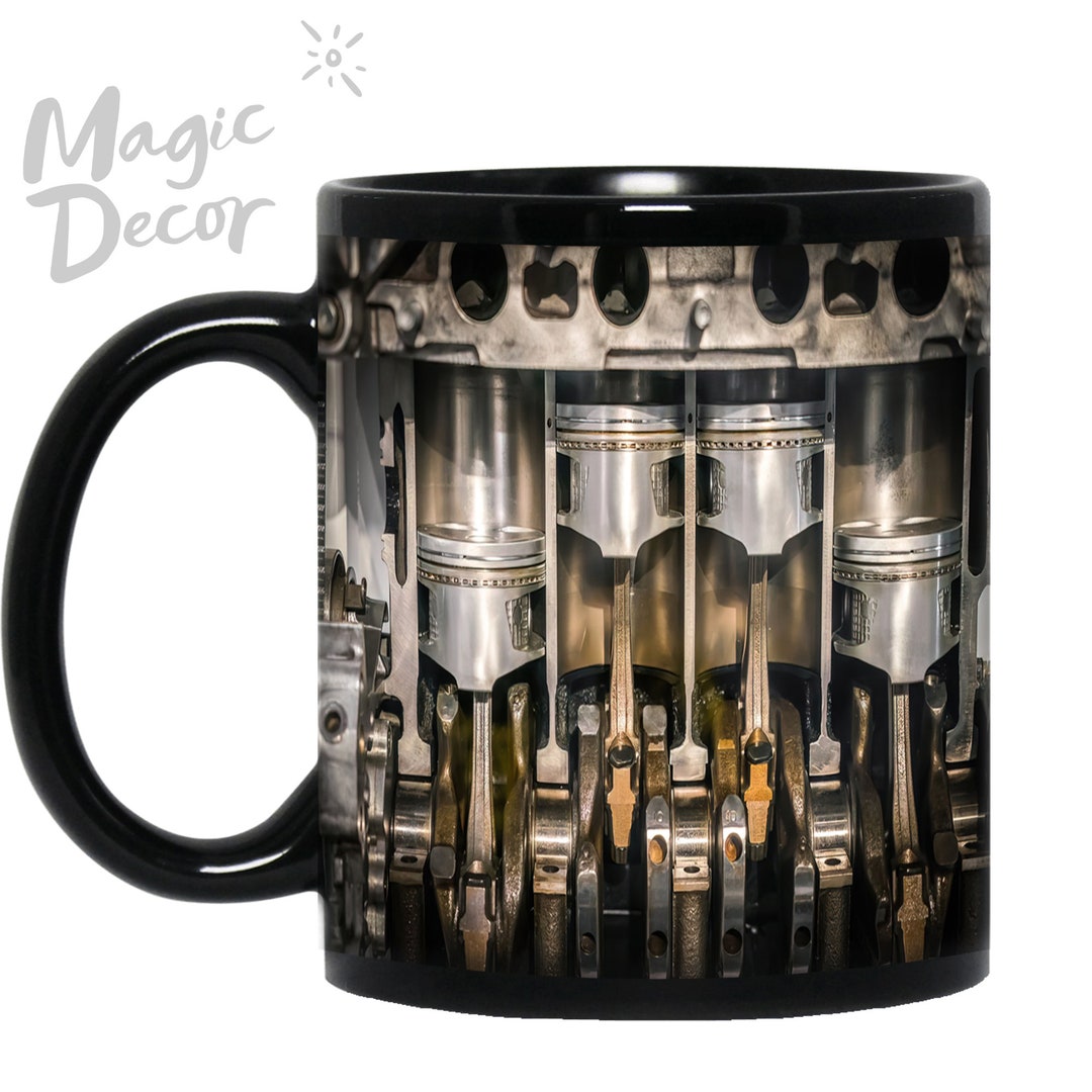 Mechanic Gifts Machinist Gift Mechanic Engine Mugs Cylinder - Etsy