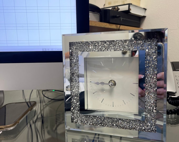 Vintage Studio Silversmiths Clock, Quartz Mantel Table Clock, Works ...