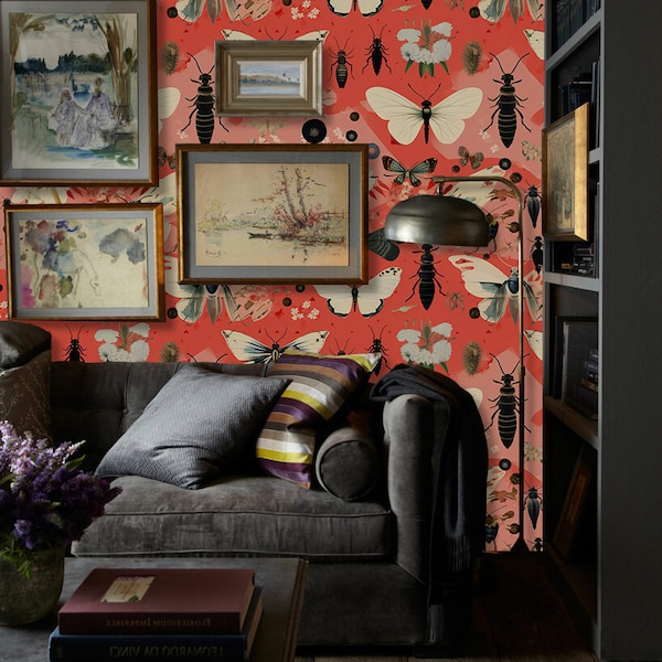 Insect Wallpaper - Etsy