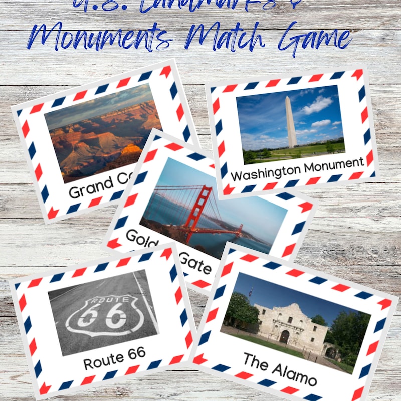 Usa Landmarks - Etsy