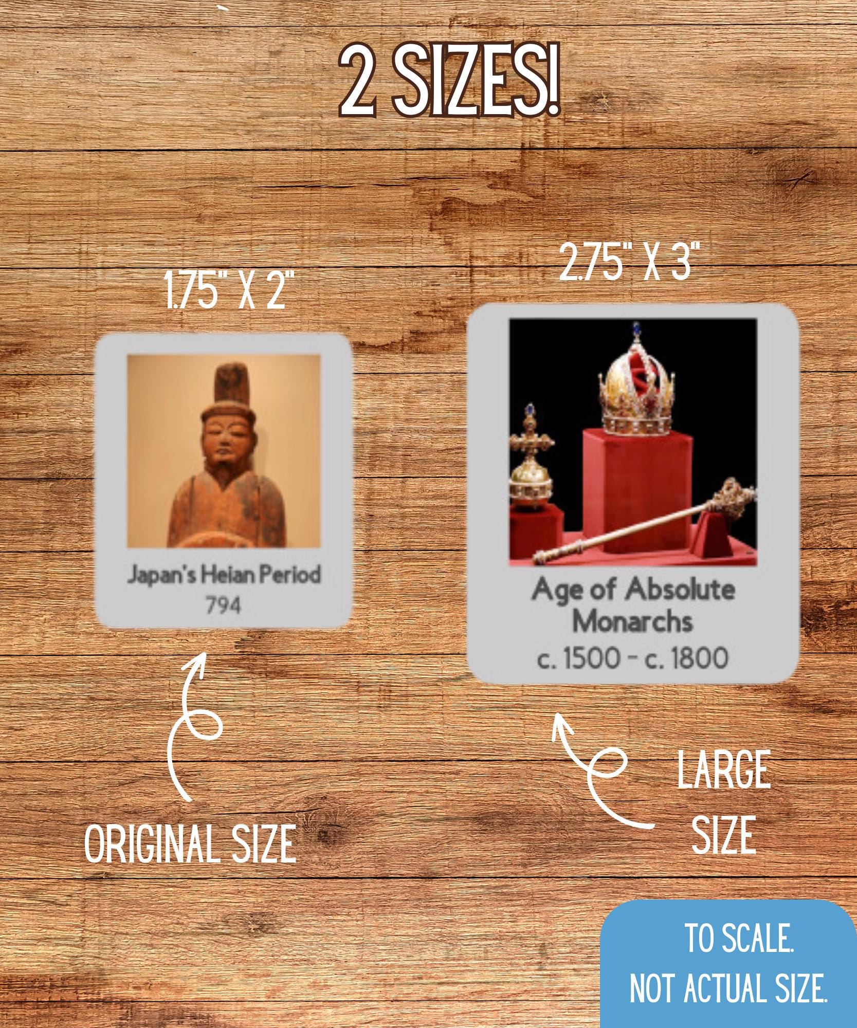 PHYSICAL Timeline Stickers Cut Outs Printed Classical Conversations ...