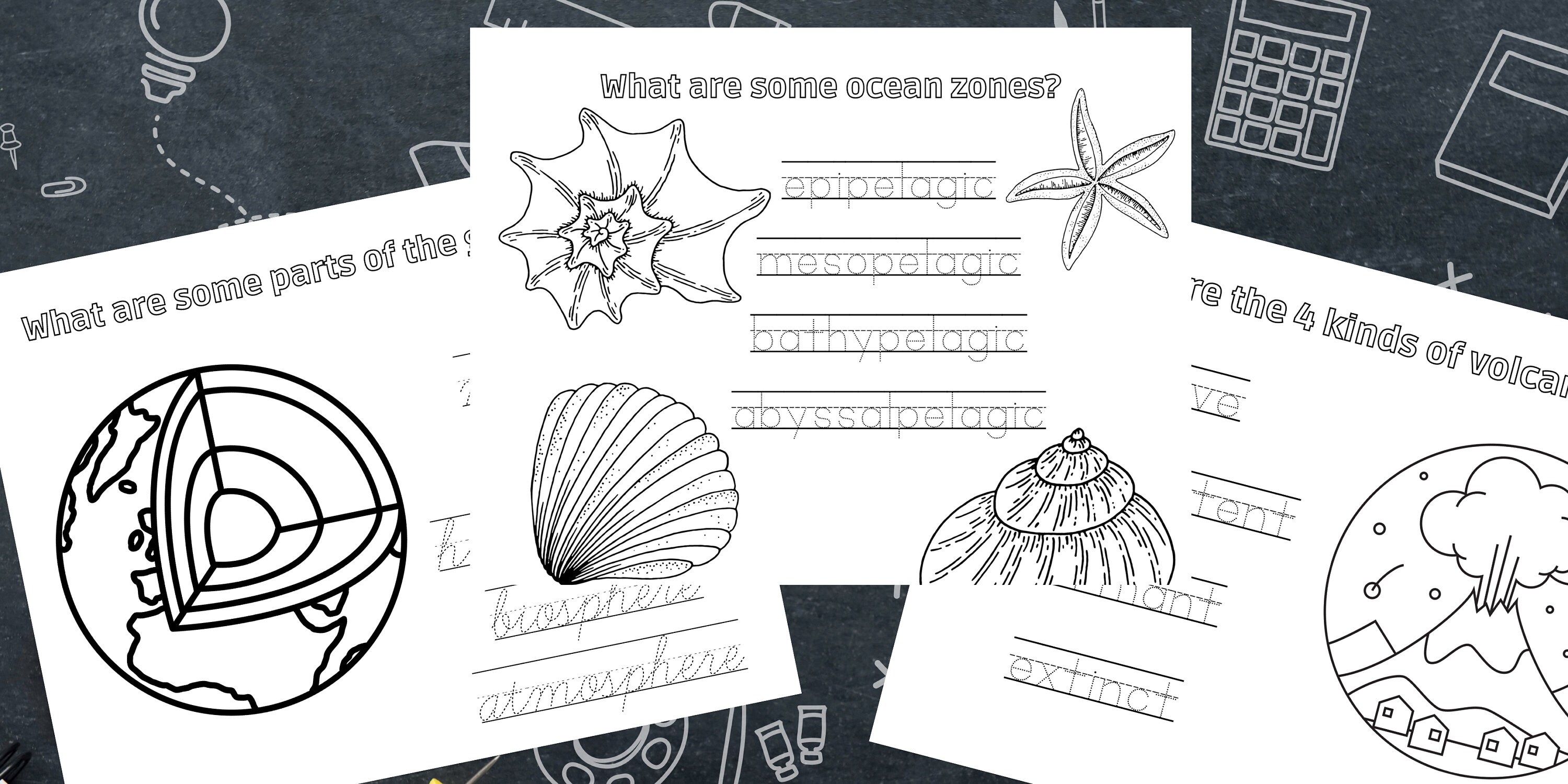 Classical Conversations CC Foundations Cycle 1 Science Coloring Pages ...